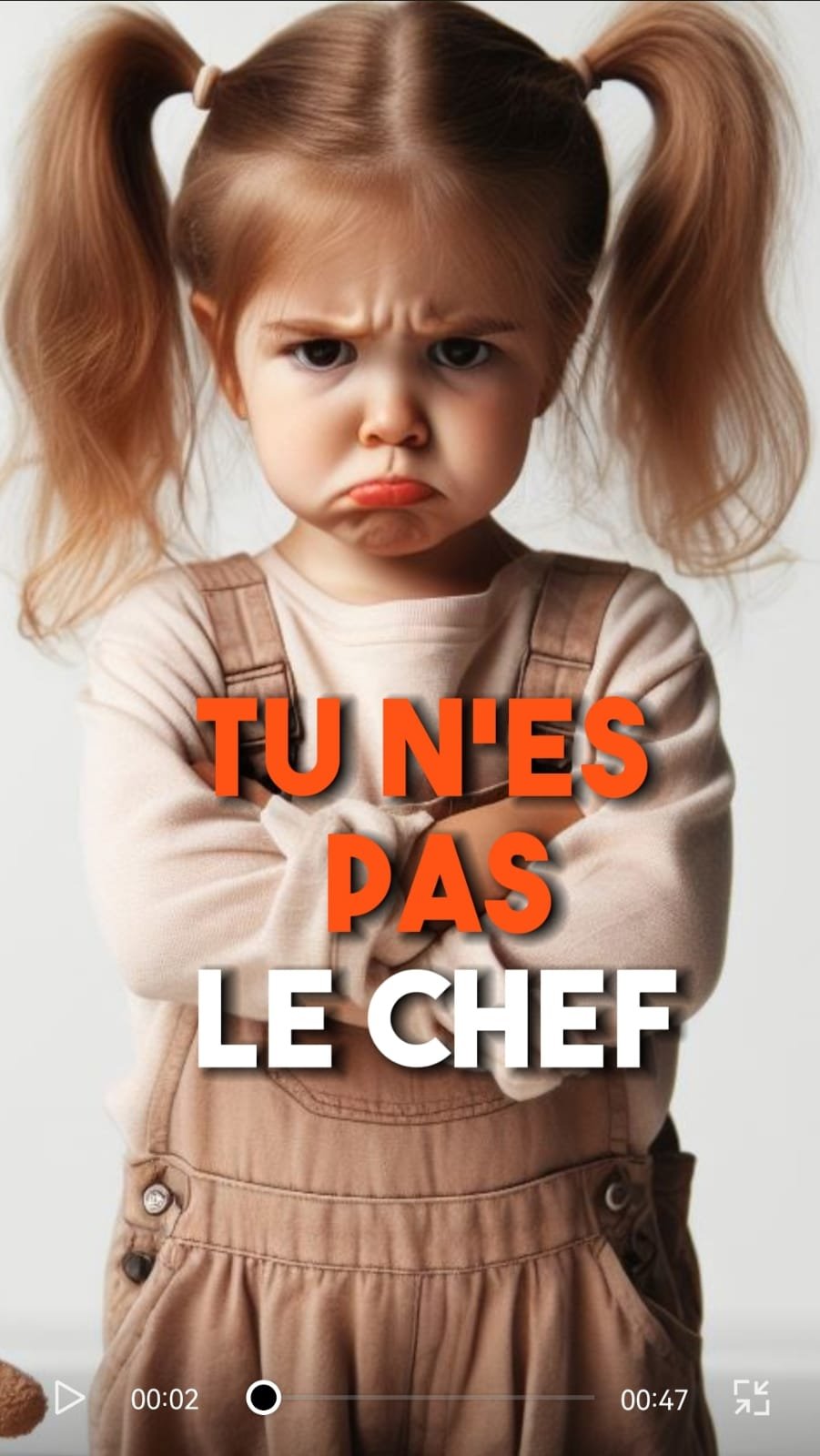 Tu n'es pas le chef !! - actimomes.com